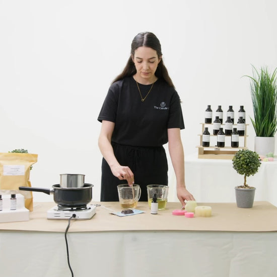Paso a paso para elaborar Velas aromáticas y decorativas ( Video + E-b – The Candle Co.